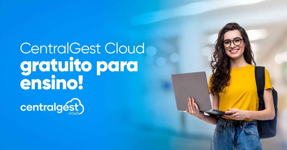 CentralGest Cloud disponível gratuitamente para fins de ensino | CentralGest Cloud